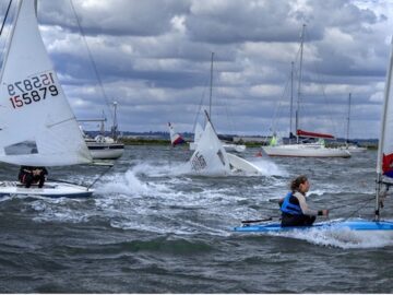 Cadet Week 2023 – Wet, windy but wonderful! – West Mersea Yacht Club